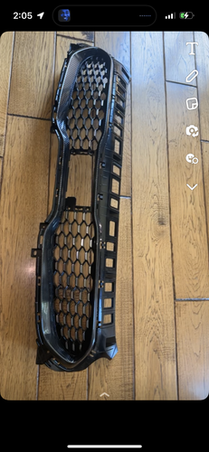 Genuine Radiator Grille Front OEM 86350J5900 for Kia Stinger GT 2018 ...