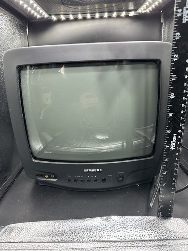 Samsung TXJ1313X 13" CRT Tv Video Gaming Retro Vintage NO REMOTE | eBay