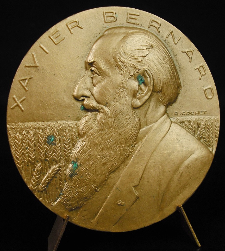 Médaille Lycée agricole de Venours Rouillé fondé par Xavier Bernard ...