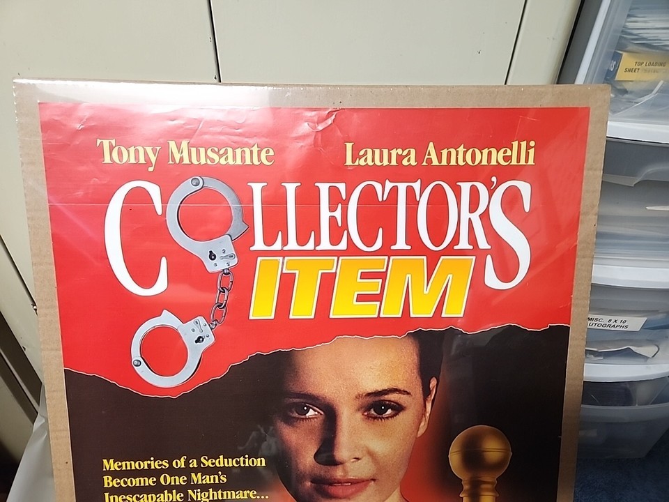 “Collector's Item” Original Movie Poster Shrink Wrapped Laura Antonelli ...