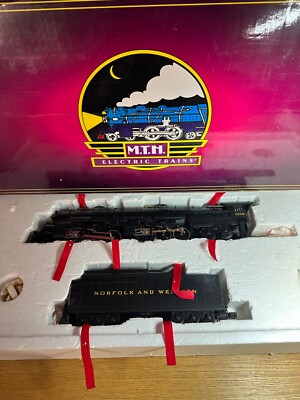 MTH 20-3036 2-6-6-4 NORFOLK & WESTERN CLASS A STEAMER PROTO-SOUND O ...