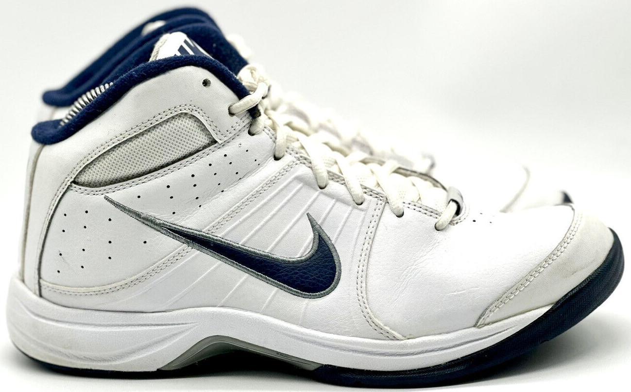 Size 8.5 - Nike The Overplay VI Mid White for sale online | eBay