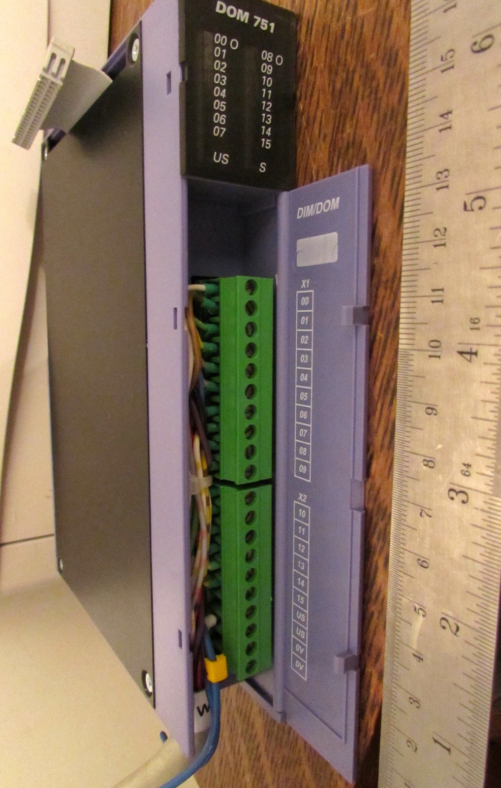 Selectron MAS PLC Selecontrol DOM 751 16 Channel I/O Module 411.0101 CH-3250 | eBay