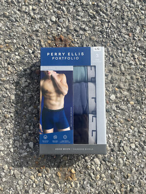 Perry Ellis Men’s Boxer Brief (LARGE) | eBay