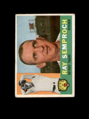 1960 Topps Baseball #286 Ray Semproch STARX 2.5 G/VG (LS809450) | eBay