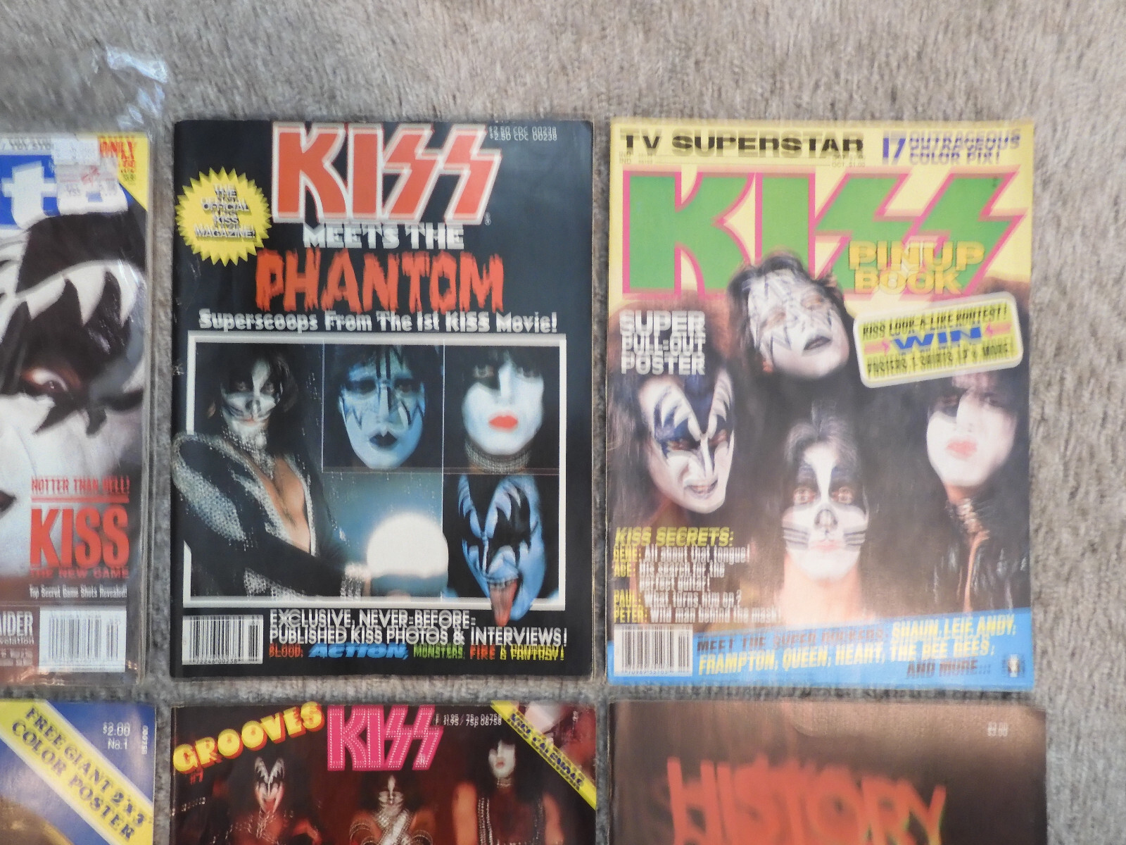 Kiss Meets The Phantom Official Kiss Magazine 1978 and other KISS ...