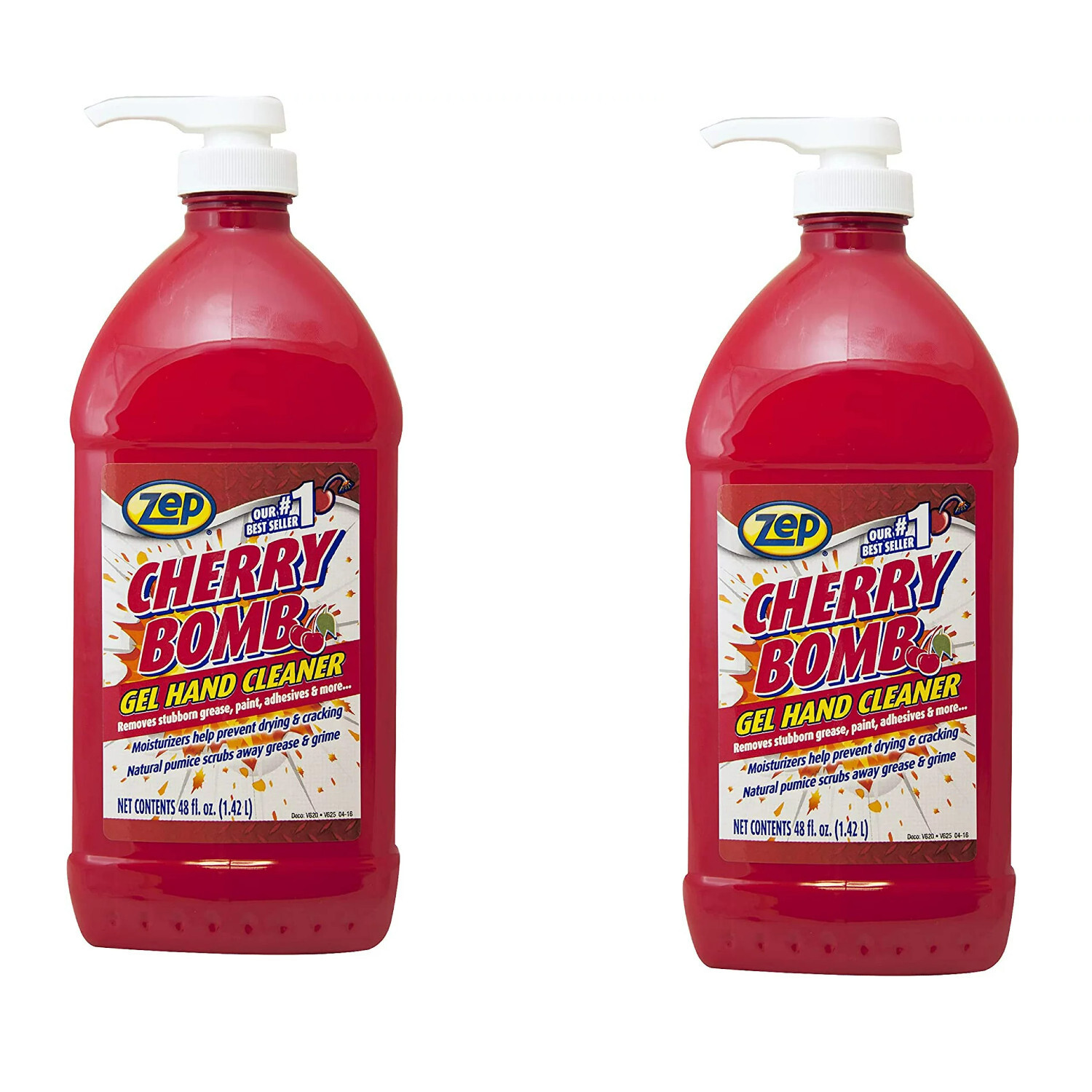 Zep Cherry Bomb Gel Hand Cleaner [Pack Of 2] free fast shipping new | eBay