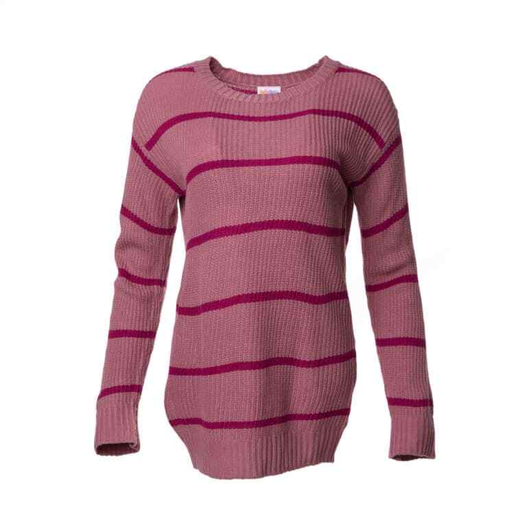 Lularoe MARIAH Pink stripe Long Sleeve Sweater Top Sz Small S NWT | eBay