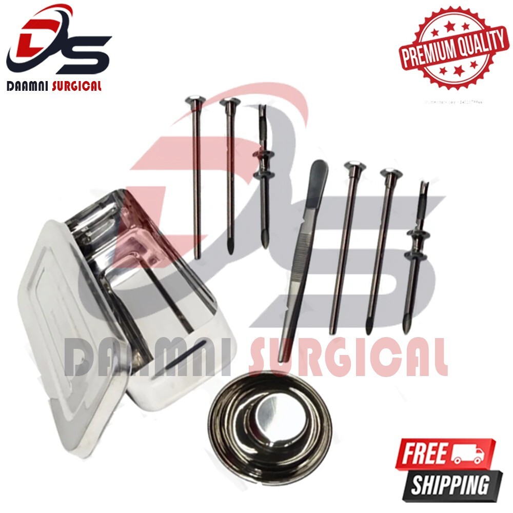 HRT Trocar 3.5 mm and 4.5mm Hormone Replacement Pellet Insertion Kit 2 ...