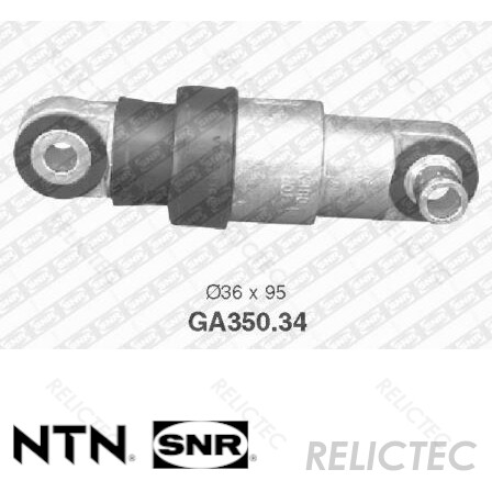 Tensioner Pulley V-Ribbed Aux Belt BMW:E36,Z3 11281717210 | eBay UK