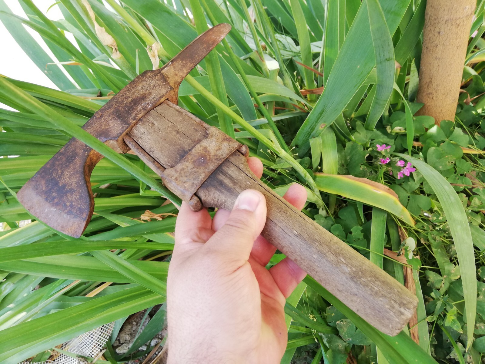 Rare WWI WW1 German Pioneer Engineer Trench Beilpicke M1909 Pickaxe Axe ...
