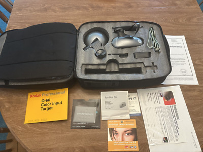 X-rite GretagMacBeth "i1" iOne Pro Spectrophotometer Full Set w/ BAG | eBay