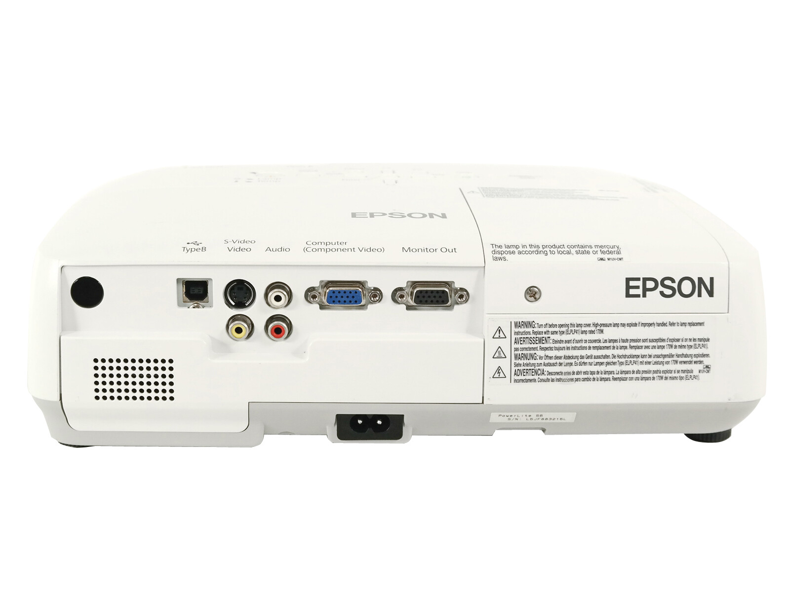 Epson PowerLite S6 LCD Projector for sale online | eBay