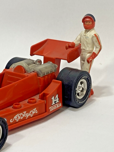 Vintage 1979 Tonka Aj Foyt Jr Race Car with Figure #14 Indy Formula One ...