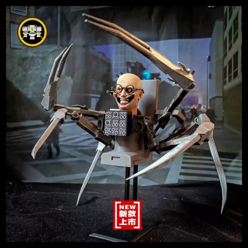 Skibidi Toilet Chief Scientist Skibidi Toilet Mech Model Figure Toy ...