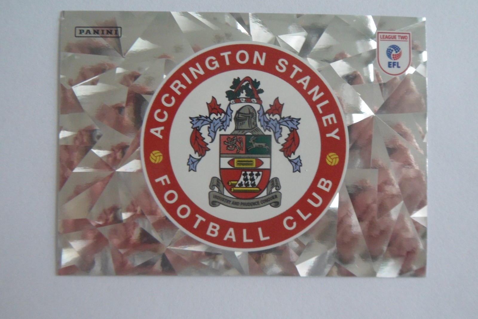 PANINI EFL 2025/26 STICKER ACCRINGTON BAGDE No 693 | eBay UK