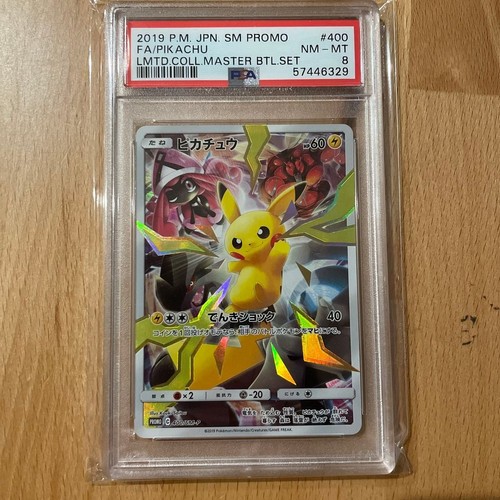 PSA 8 Pokemon Card Pikachu 400/SM-P Limited Collection Master Battle ...