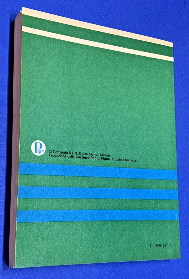 DIARIO BRACCIO DI FERRO Pigna 1976 originale ottimo edicola INTONSO NON ...