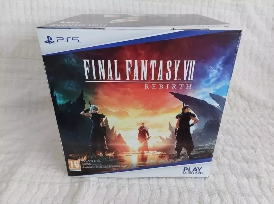 Official Final Fantasy VII: Rebirth Promotional Cubic Standee (30cm ...