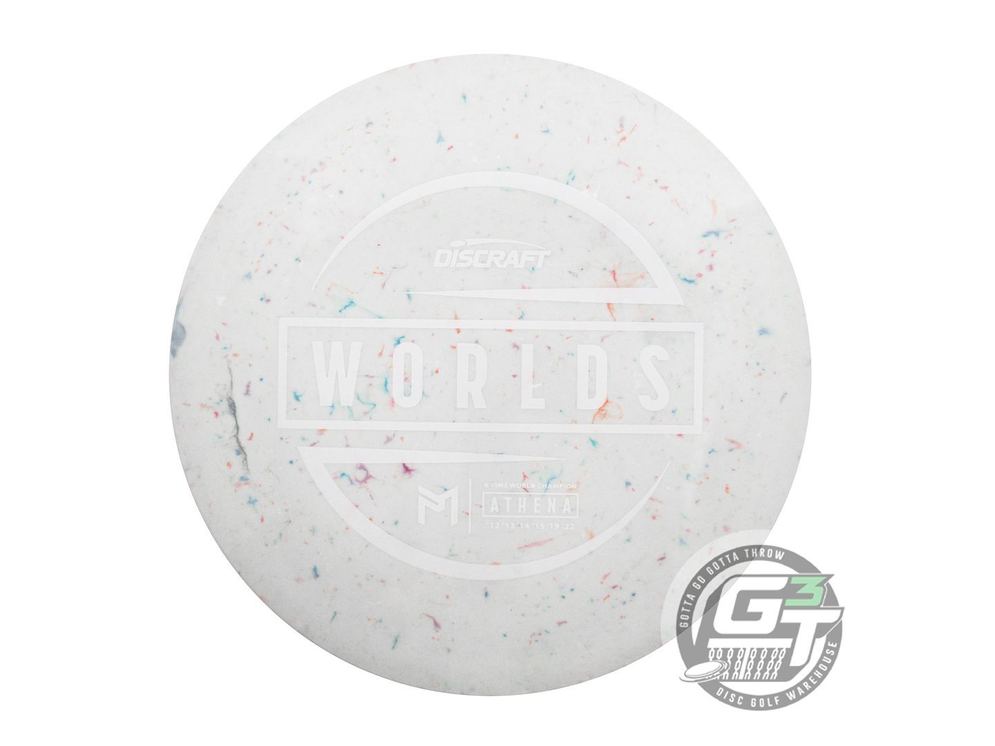 NEW Discraft PDGA WORLDS Jawbreaker ESP Athena 167-169g White Stamp ...