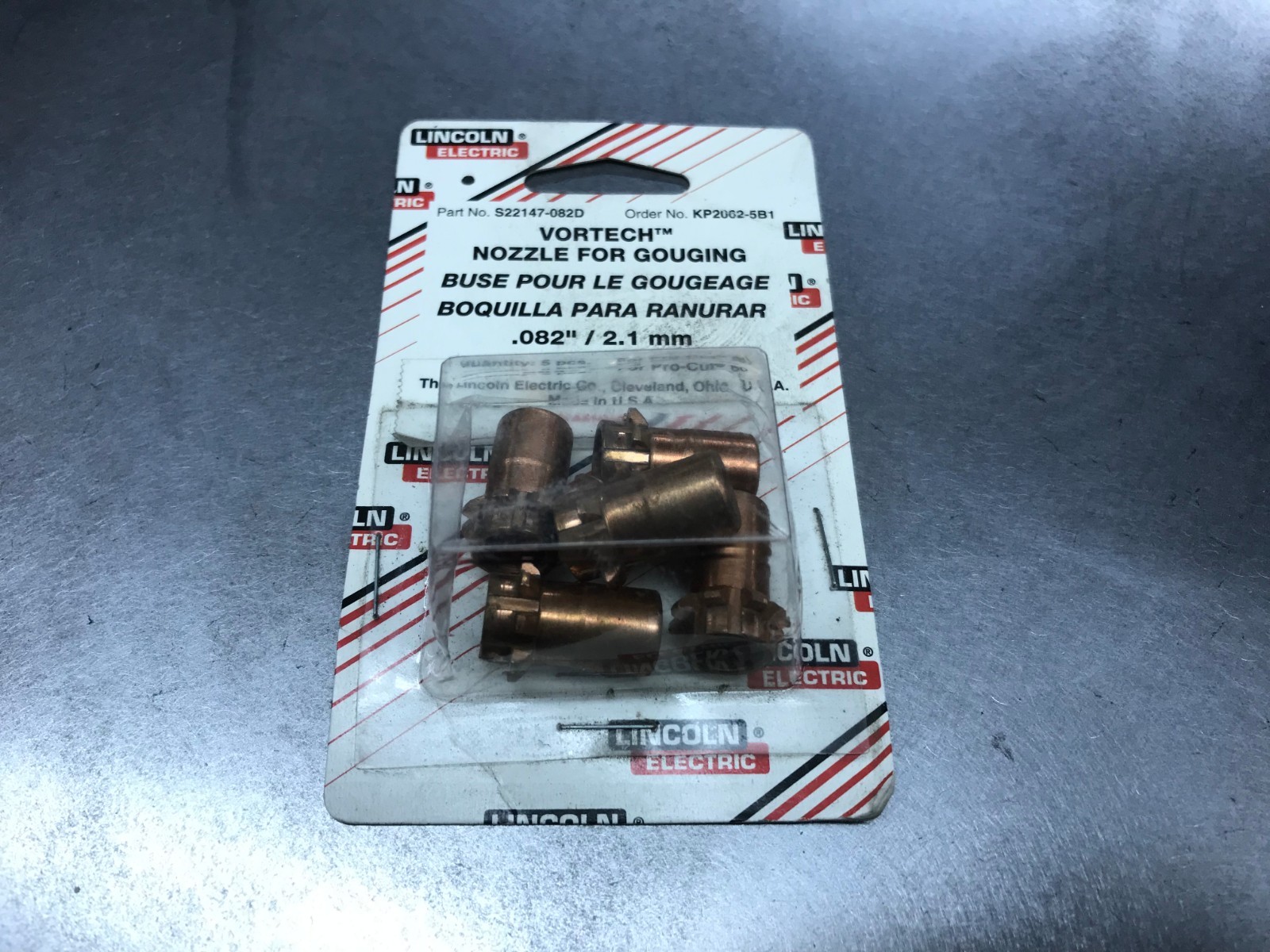 New Genuine Lincoln Electric KP2062-5B1 Vortec Nozzle, 5 pack | eBay