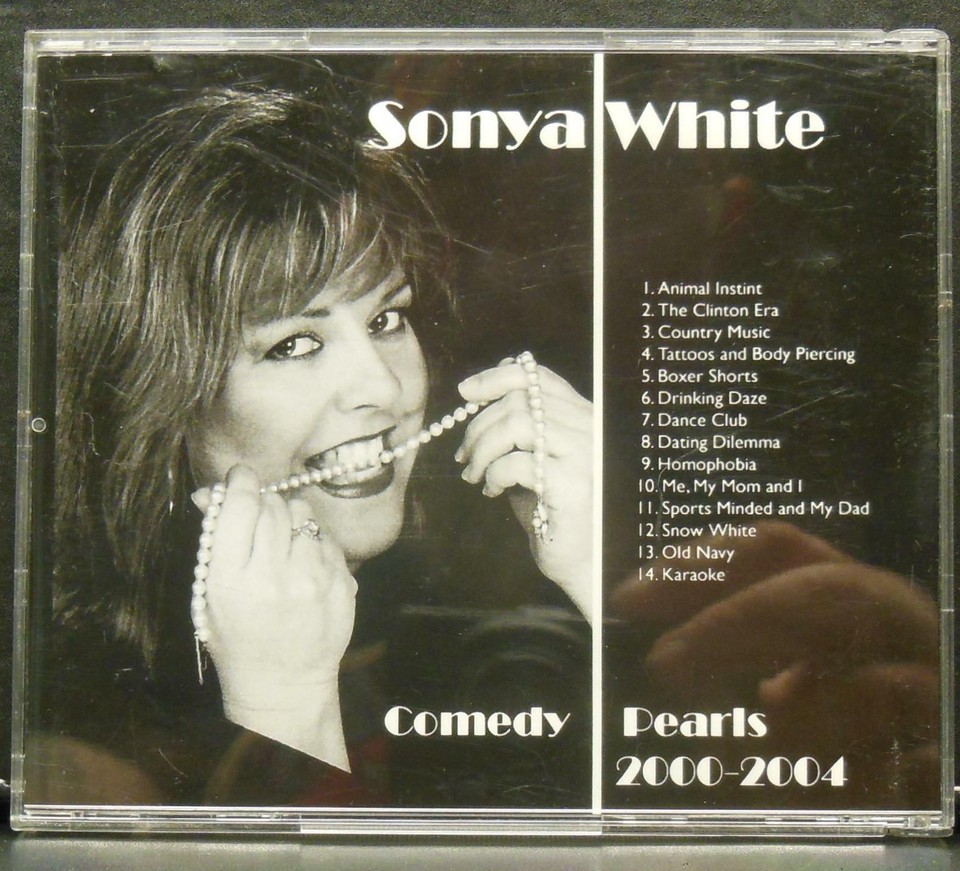 Autographed! Sonya White "Comedy Pearls 2000-2004" CD | eBay