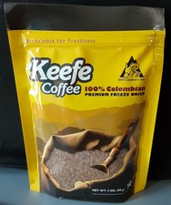 Keefe Coffee 100 Colombian Premium Freeze Dried 3oz BAG for sale online ...
