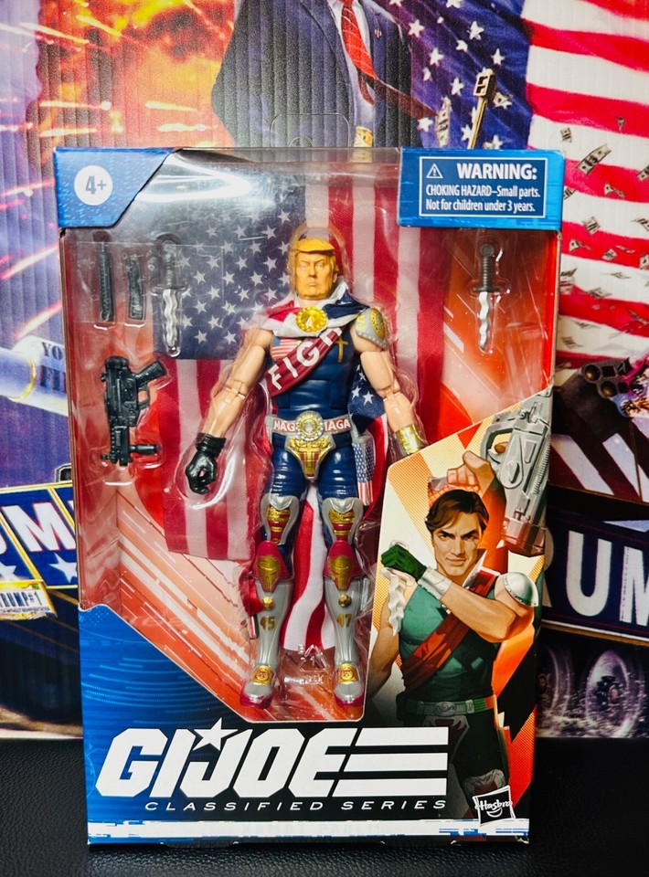 GI JOE CLASSIFIED SERIES CUSTOM DONALD TRUMP FIGURE 6 INCH FIGURE | eBay