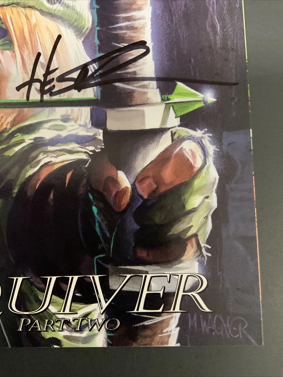 Green Arrow Quiver Art