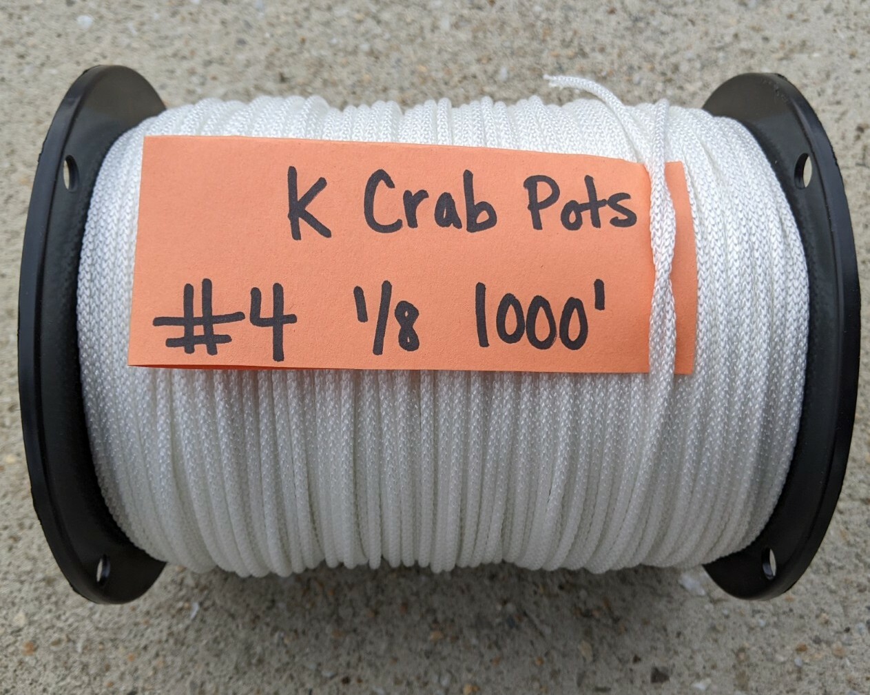 1000 Ft - #4 - 1/8" Loctite Rope for Crab Traps Trotline Commercial ...