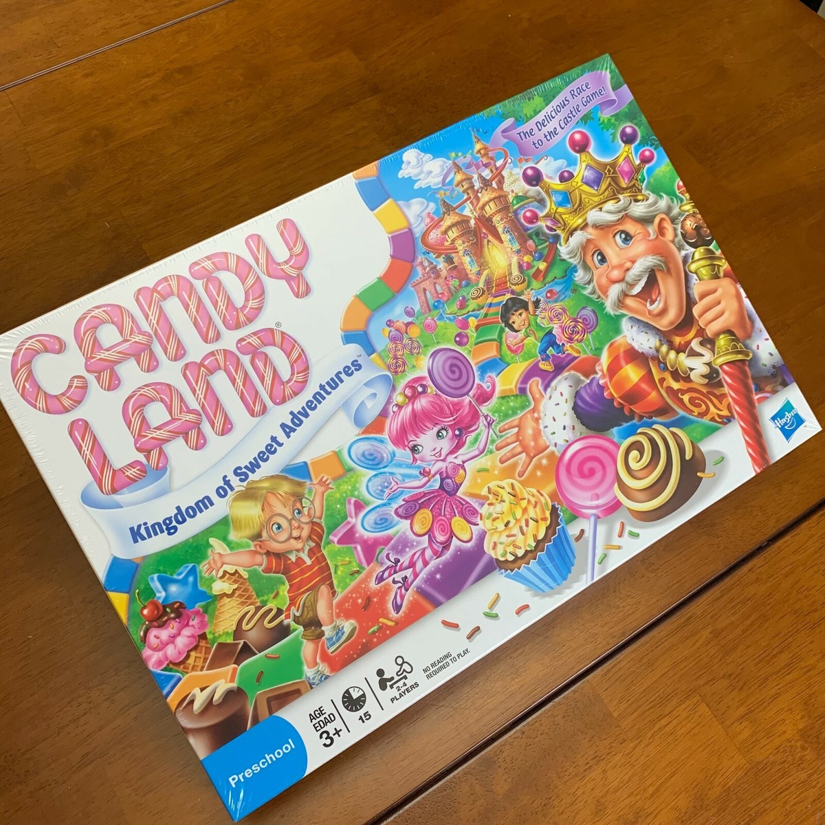 Hasbro Gaming Candy Land Kingdom Of Sweet Adventures Board Game For ...