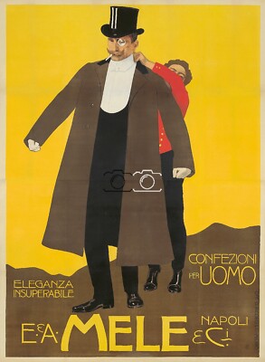 PUB MELE e CI Robc-POSTER HQ 45x60cm d'une AFFICHE VINTAGE | eBay