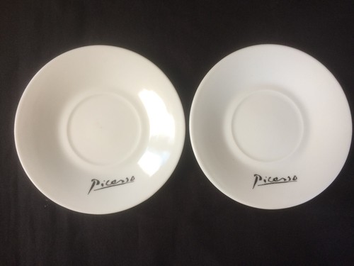 Picasso porcelain Pair Demitasse Cup Saucer Set Picasso | eBay