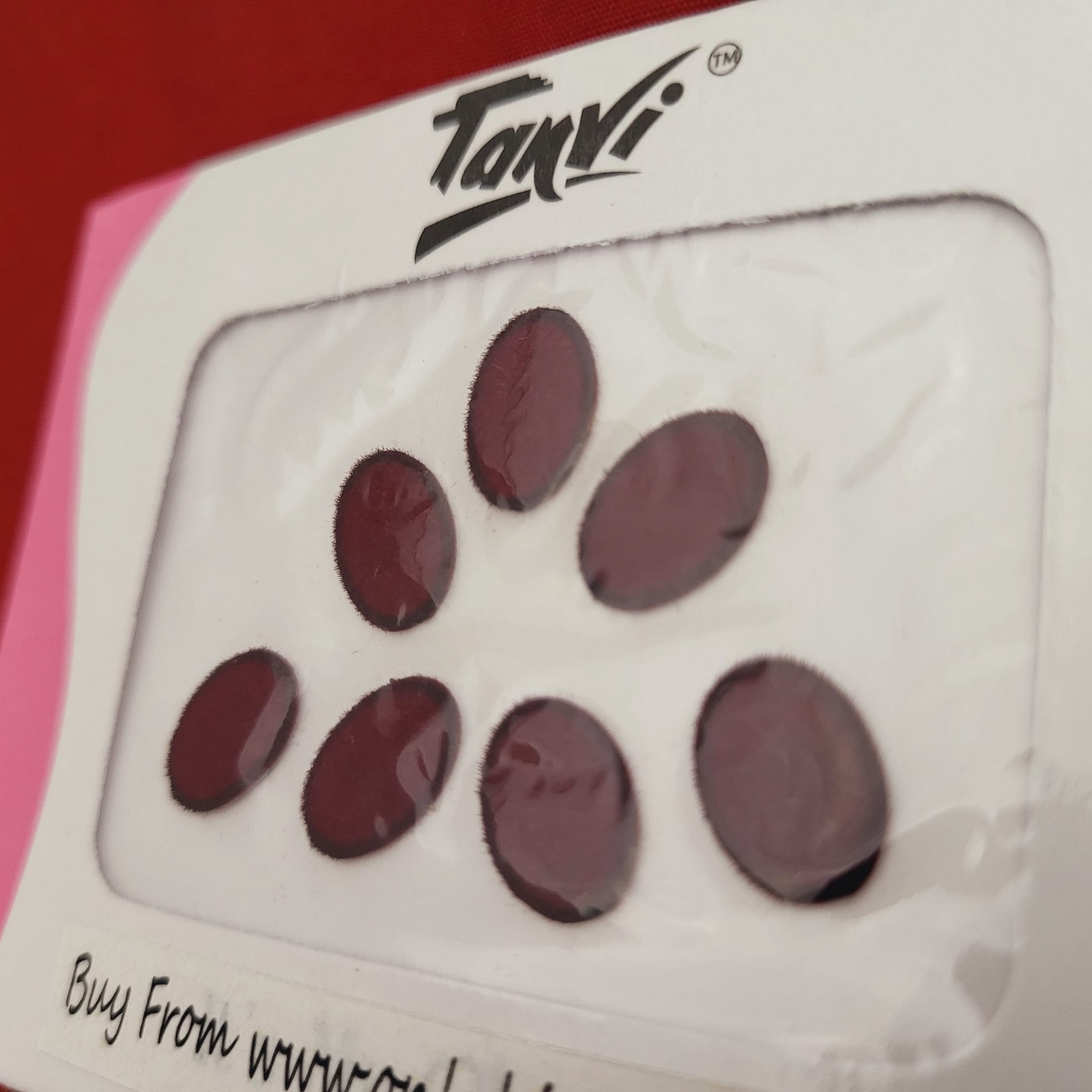 Minimalist Maroon Oval Bindis Stickers for Pretty Looks | eBay