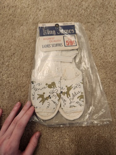 Vintage King James Ladies Scruffies Size Small 4-5 White Dog New ...
