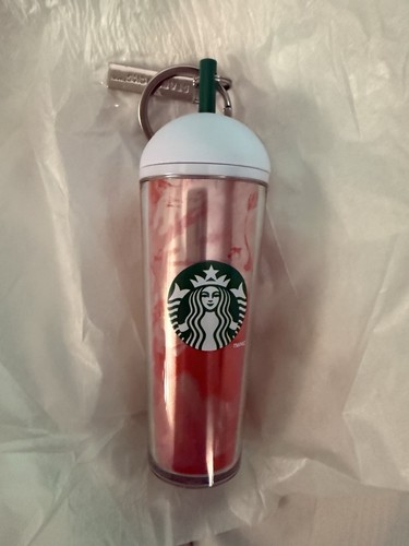 2025 Starbucks Mystery Cold Cup Keychain Pink Drink Opened Box New | eBay