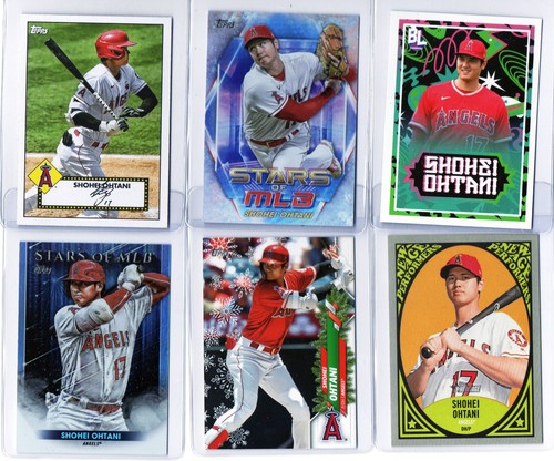 Shohei Ohtani Baseball card 6 card lot | eBay