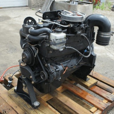 Mercruiser 181 cubic in 4 cylinder Marine engine used low hours Fresh ...