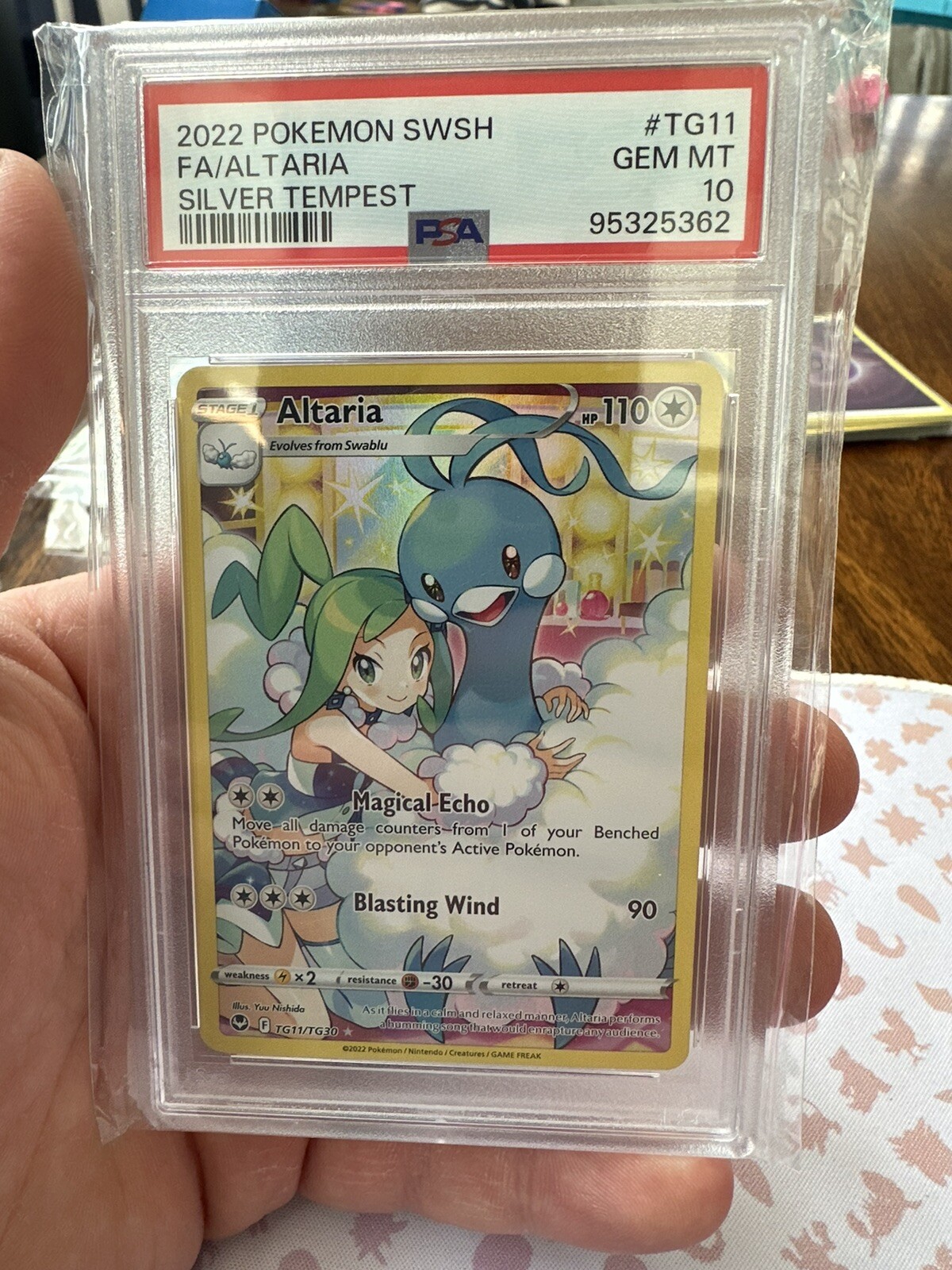 Altaria 2022 Sword & Shield: Silver Tempest #TG11/TG30 Trainer Gallery ...