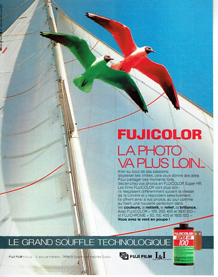 publicité Advertising 0723 1987 Fujicolor super HR Film photo va plus ...
