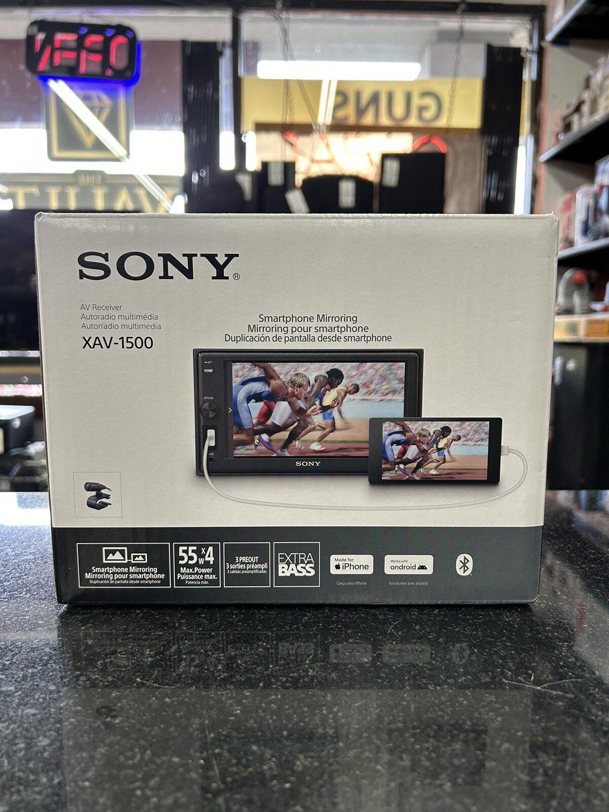 Sony+XAV-1500+6.2%27%27+55W+Touch+Screen+Digital+Receiver for sale ...