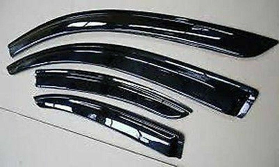 Fit 2015 - 2021 WRX STI STYLE SMOKED WINDOW VISOR VENT SHADE SUN RAIN ...