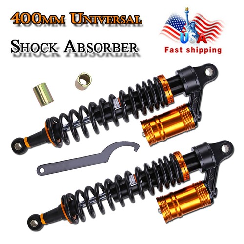 SET For Yamaha Raptor 700R 700 660R YFZ450 Gold Front Shocks Absorbers ...