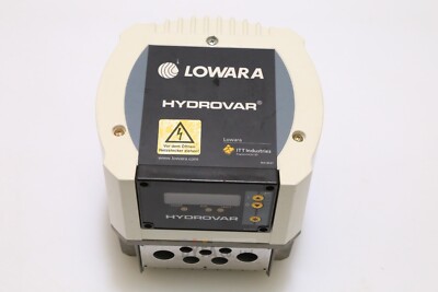 ITT LOWARA used HYDROVAR HV 3.3F/120d1 VLV-I-1412=9H13 | eBay