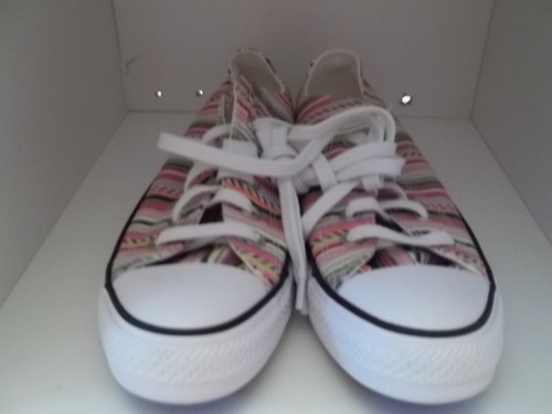 STRIPED CONVERSE ALL STAR SIZE 7.5 MENS, WOMENS 9.5 | eBay