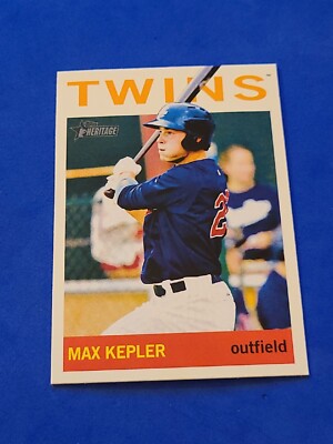 2013 Max Kepler Topps Heritage Minors #120 Rookie | eBay