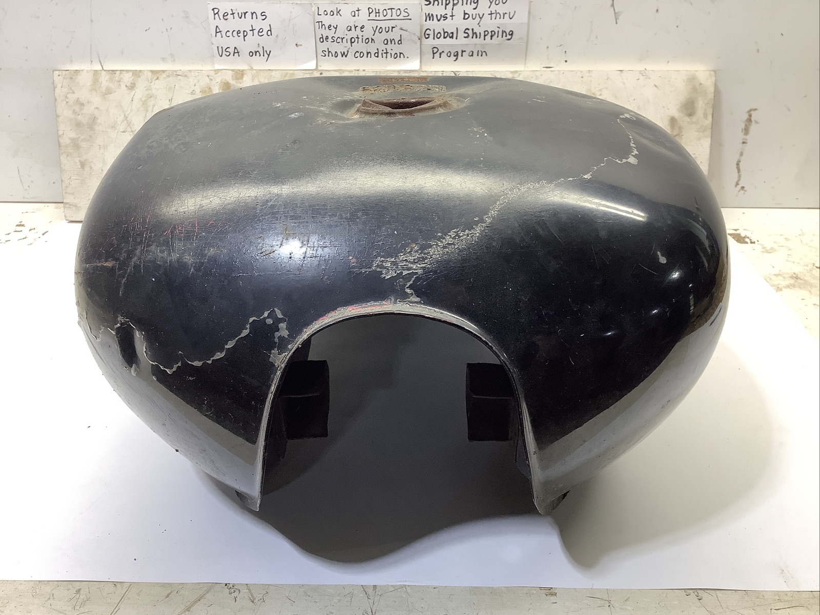 1995 Honda CB750 Nighthawk Gas Tank Dented Heavy Rust Inside No Holes ...