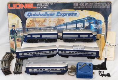 Lionel 6-1253 Quicksilver Express Diesel Passenger Set Texas Pacific ...