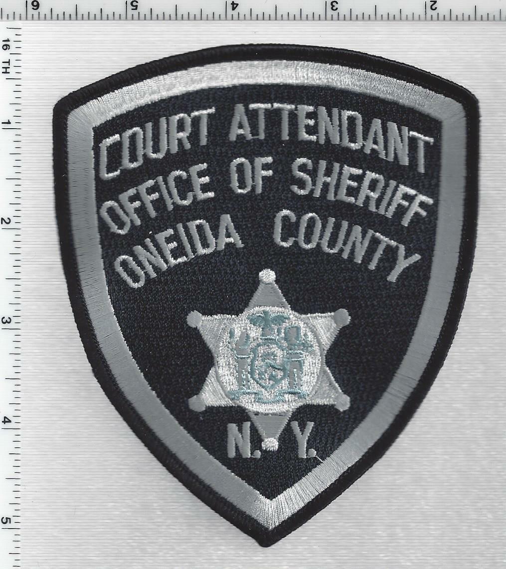 Oneida County Sheriff Court Attendant (New York) 1st Issue Uniform ...