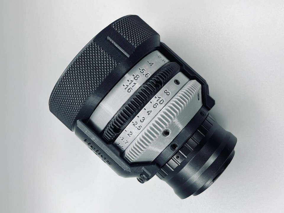 ANAMORPHIC Rehouse Helios 44 2/58mm Cine lens Sony E mount Helios 44-2 ...